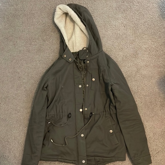Jackets & Coats | Collectionb New York Army Green Winter Jacket | Poshmark